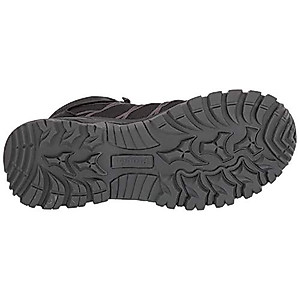 Propét Men's Traverse Hiking Boot, Black/Dark Grey, 09H 3E US