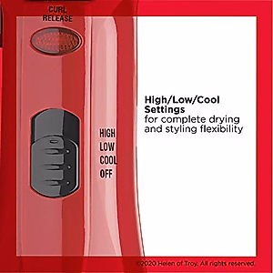 Revlon 1200W Perfect Style Hot Air Kit | Style, Curl, and Volumize, 3 Piece Set
