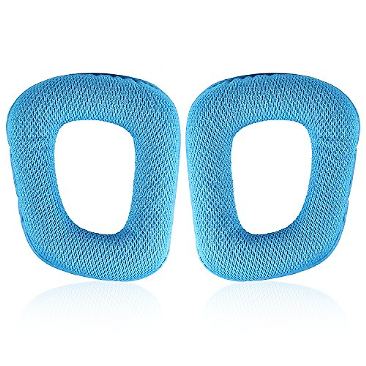 JARMOR Replacement Memory Foam Ear Cushion Pads Cover for Logitech G35 G930 G430 F450 Headphone ONLY (Blue)