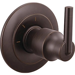 Delta Faucet Trinsic 3-Setting Shower Handle Diverter Trim Kit, Diverter Valve Trim Kit Oil Rubbed Bronze, 3 Way Shower Diverter, Delta Diverter Trim, Venetian Bronze T11859-RB (Valve Not Included)