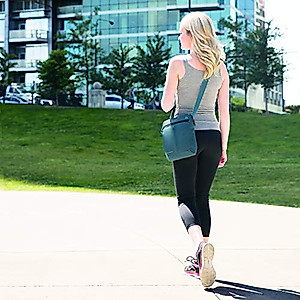 Travelon Anti-Theft Active Small Crossbody, Teal, 43126 380