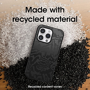 OtterBox Symmetry Series Series+ Graphics Antimicrobial Case with MagSafe for iPhone 14 Pro (ONLY) - Rebel (Black)