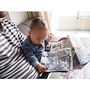 People Brain Builders: Baby Newspaper - Crinkly Baby Toy