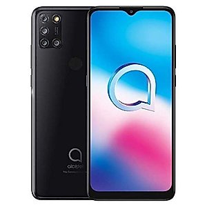 Alcatel 3X (2020) 4G LTE Volte GSM Unlocked 128GB 48MP Quad Camera 6.52" 5061a Octa Core Android 10 Works Worldwide (Not for Verizon/Boost) (Black, 128GB)