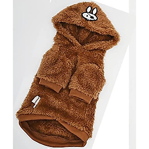 Sphynx Cat Sweater Warm Thickened Knitted Stratch Hairless Cat Clothes Cat Vest for Devon,Cornish,Peter Bald, Small Kitten (X-Small)