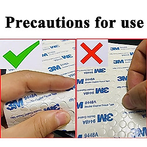 monochef 2400pcs Foam Dots Dual Adhesive 3D Foam Tape Double Sided Pop Up Glue Dots Sticky Ball Tape Mount for Crafts DIY Art Office Supplies Round 0.24 Inch