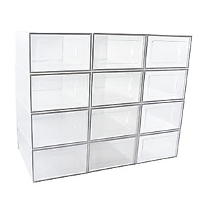 Shoe Organizer, Shoe Storage, Shoe Box, Clear Shoe Boxes Stackable, Shoe Boxes Clear Plastic Stackable, Shoe Storage Organizer, Shoe Storage Boxes, Shoe Case, Shoe Containers, Sneaker Storage