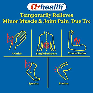 A+Health Cool & Heat Pain Relieving Liquid, Menthol 16%, Maximum Strength, Roll On, Made in USA, 2.5 fl Ounces (CoolHeat)