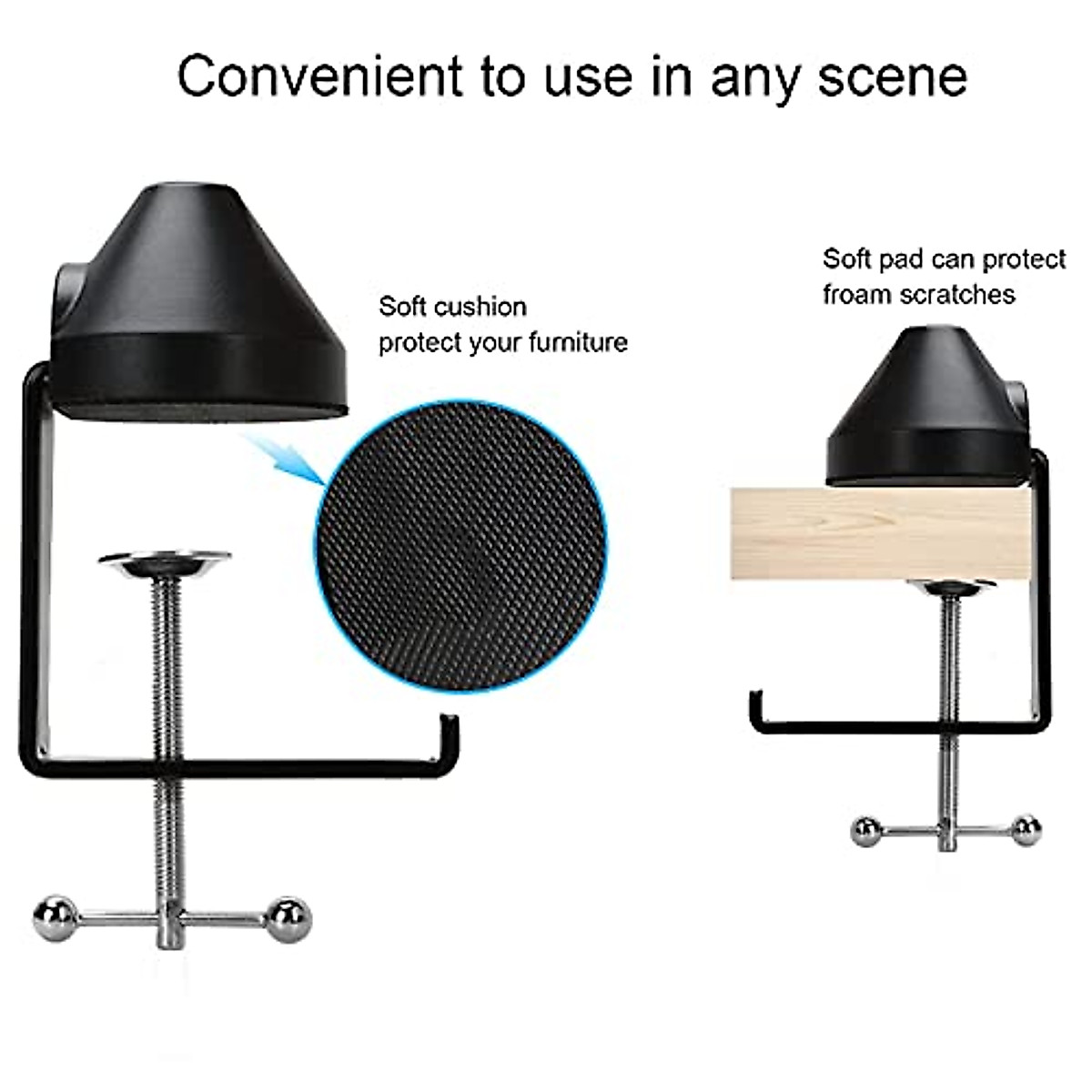 Razer Seiren Mini Mic Boom Arm with Microphone Windscreen and Dual Layered Mic Pop Filter for Razer Seiren Mini USB Streaming Microphone by YOUSHARES