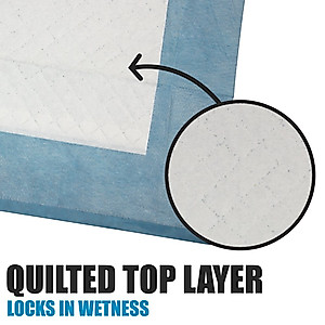 BV XL Puppy Pads X-Large Leak-Proof 28"x34" [40CT] | Pee Pads for Dogs Ultra Absorbent 6-Layer - Dog Pee Pads Extra Large - Dog Pads XL - Potty Pads for Dogs, Training Pads for Dogs, Dog Pad