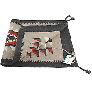 Onyx Arrow Southwest Décor Wool Area Rug, 20 x 40 Inches, Percheron