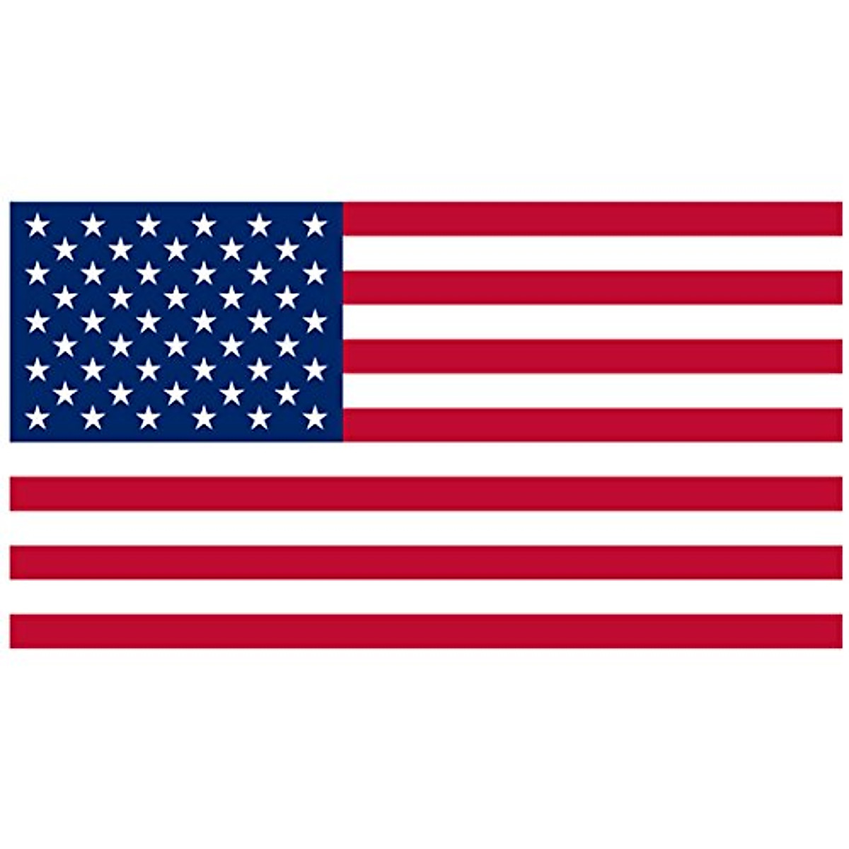 Rogue River Tactical Pack of 6 USA Flag Stickers United States Work Hard Hat Biker Helmet Stickers Decals Toolbox 1x 2