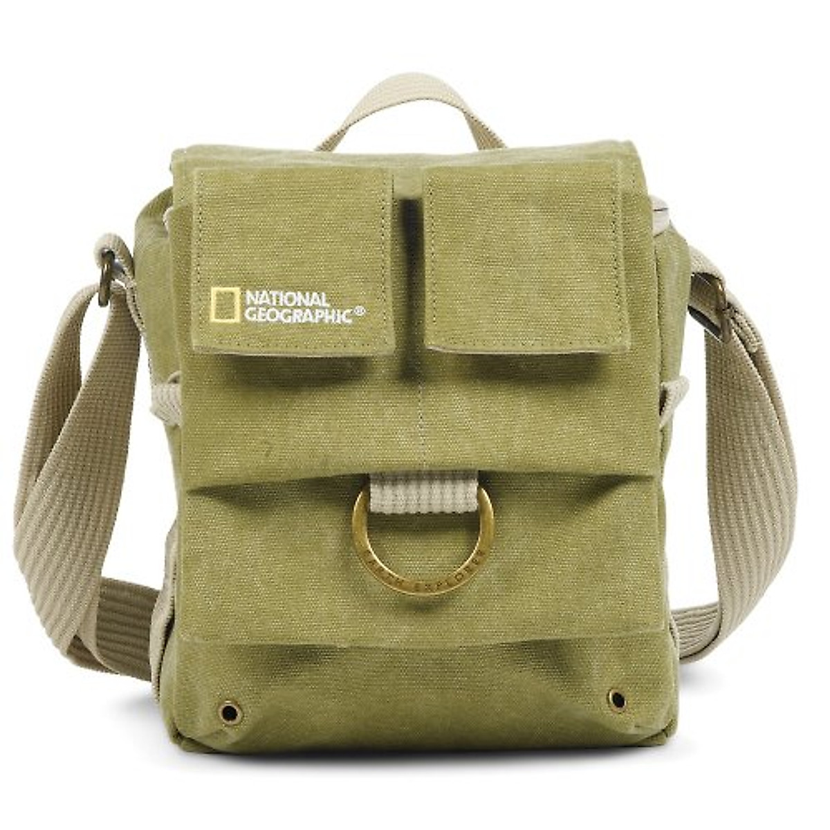 National Geographic NG 2344 Earth Explorer Mall Shoulder Bag, Green