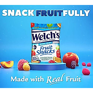 Welch's Fruit Snacks, Bulk Variety Pack with Mixed Fruit, Superfruit Mix, Island Fruits, Gluten Free, Bulk Pack, 2.25 oz (Pack of 16)