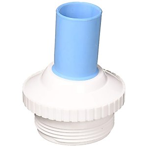 Hayward SP1420 Hydrostream Inlet Fitting Super Directional Nozzle with 1-Inch Rubber Nozzle and 1-1/2-Inch MIP Thread