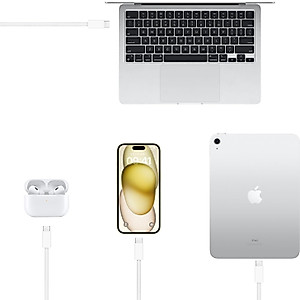 6.6FT USB C Apple TV Remote Cable for Apple TV Remote (3rd Gen), Apple TV 4th Gen, Siri Remote (3rd Gen), Apple TV 4K Remote (3rd Gen), iPhone 15 15 Pro Max 15 Plus Charger Cable Replacement