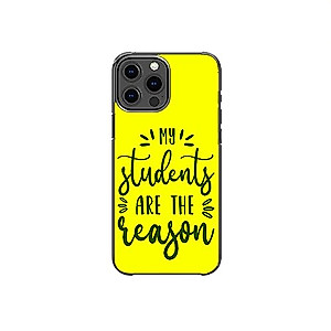 My Students Are The Reason Motivational Inspirational Pattern Art Design Anti-Fall and Shockproof Gift iPhone case (iPhone 12 Mini)
