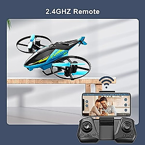 4DRC M3 Drone with 1080p Camera for Adults Kids,HD FPV Live Video RC Helicopter Quadcopter for Beginners Toys Gifts,With 2 Battery,3D Flips,Gestures Selfie, Altitude Hold, One Key Start,Trajectory