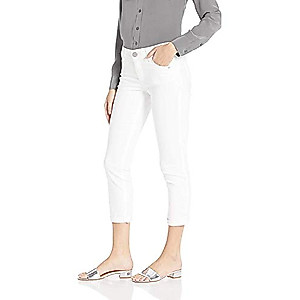 Democracy womens Absolution Crop Jeans, Optic White, 6 US