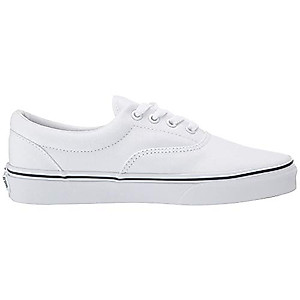Vans Unisex Era Sneakers, True White, Size 6.5
