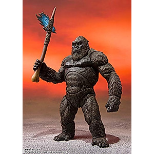 TAMASHII NATIONS - Godzilla VS. Kong - Kong from Movie Godzilla VS. Kong (2021), Bandai Spirits S.H.MonsterArts Action Figure
