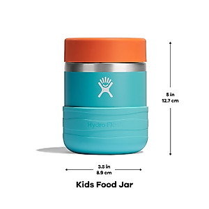 Hydro Flask 12 Oz Kids Insulated Food Jar and Boot Anemone