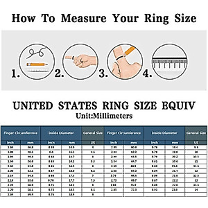 Jstyle Stainless Steel Rings for Men Wedding Ring Cool Simple Band 3 Pcs A Set (8 MM - width and size - 9)