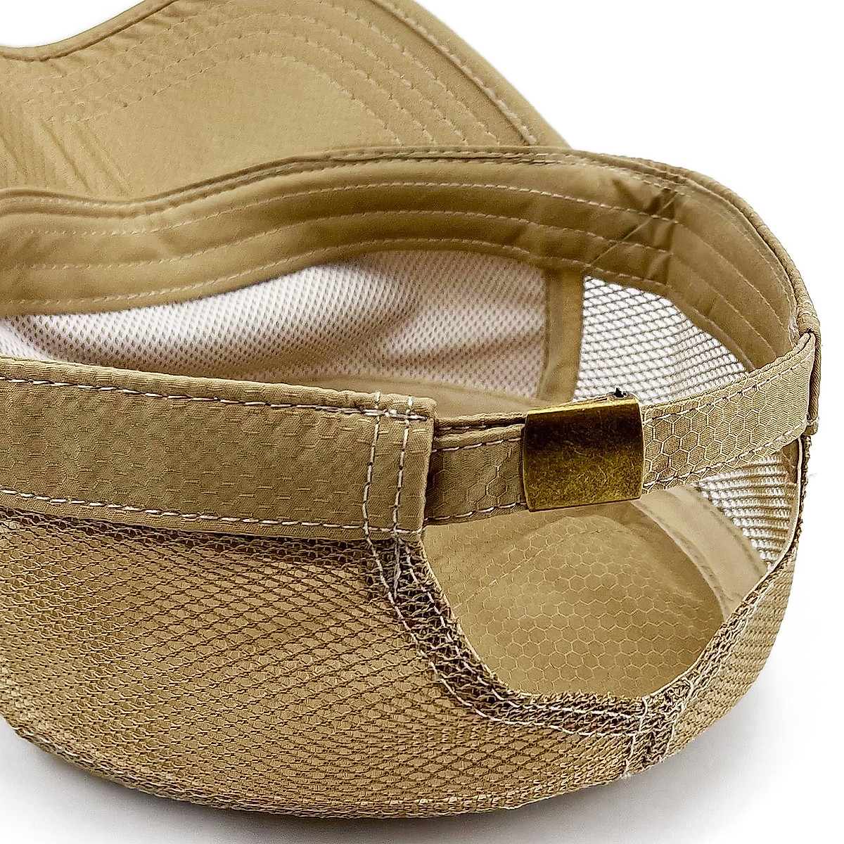 Redsharks Womens Army Cap Military Cap for Mens Castro Patrol Corp Beige Khaki