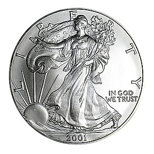 2001 American Silver Eagle ASE $1 MS-69 PCGS