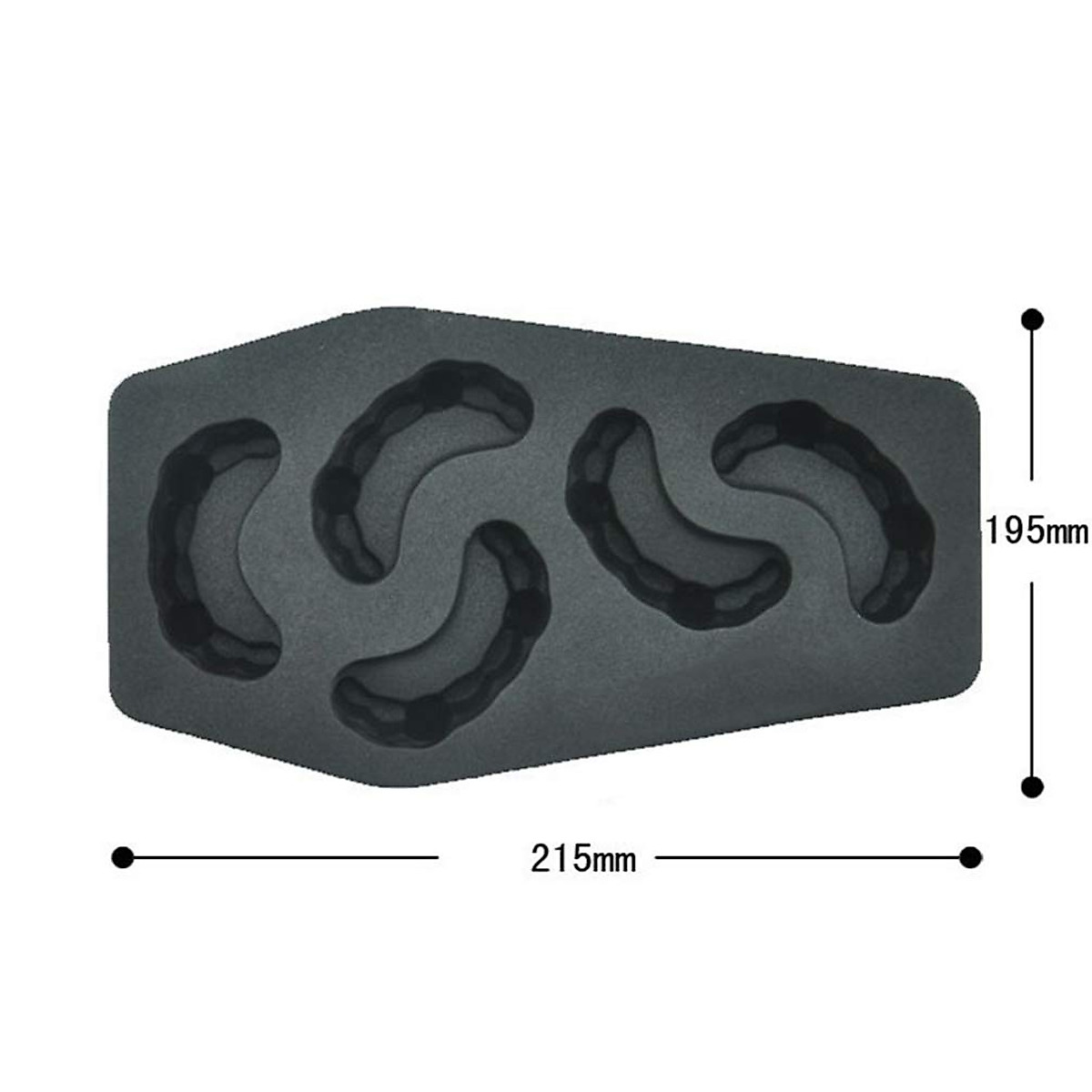 BESPORTBLE Halloween Vampire Teeth Ice Cube Mold Creative Halloween Theme Chocolate Ice Box Ice Cube Tray Mold Ice Maker DIY Kitchen Party Accessories