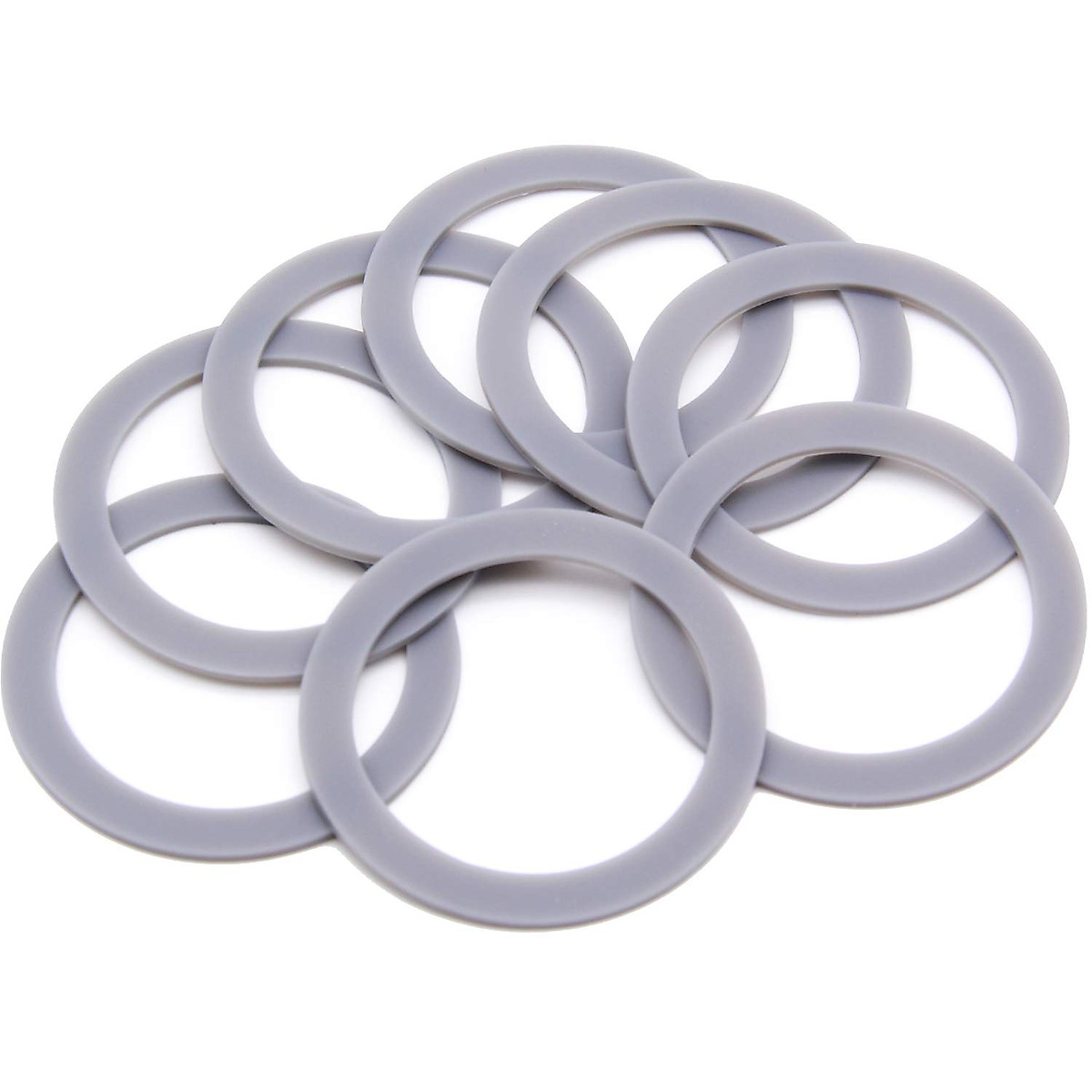 Blender Rubber Gasket 2.6inch Include 8 Packs O Ring Seal, Replace Part 132812-07, Fit for Models BL5000-08 BL1900 BL3900 BL4900 BL5000 BL5900 BL6000