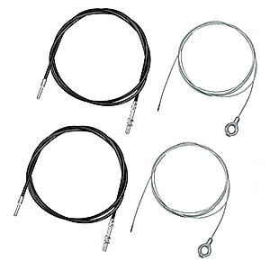 HOLATO 71 Inch Throttle Cable for Predator 196cc 212cc 5.5hp 6.5hp GX160 GX200 Engine Manco Dingo ASW 8252-1390 American Sportworks Kandi Yerf Dog Go Kart Go Cart Lawn Mower Mini Bike Heavy Duty Parts