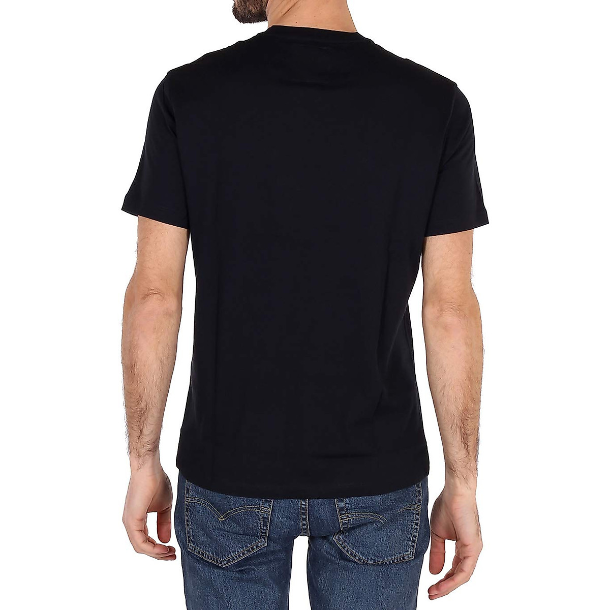 A|X ARMANI EXCHANGE mens Icon Graphic T-shirt T Shirt, Navy, Large US