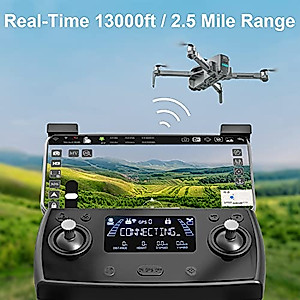 Tucok 193MAX2S Drone with Camera for Adults,4KM Video Transmission,3-Axis Gimbal GPS Drone with 4K EIS Camera, 5G FPV RC Quadcopter with Brushless Motor,Obstacle Avoidance,Auto Return Home,Follow Me
