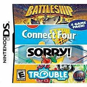 Battleship/Connect 4/Sorry/Trouble - Nintendo DS