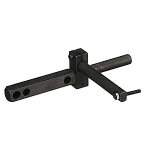 HHIP 3900-2123 Steel Mill Vise Stop for 5" and 6" Vises,Black