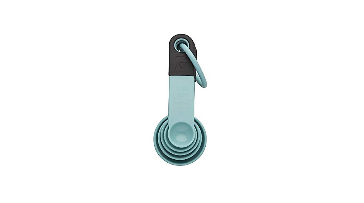 KitchenAid Aqua Measuring Spoons Set - Reliable & Organized