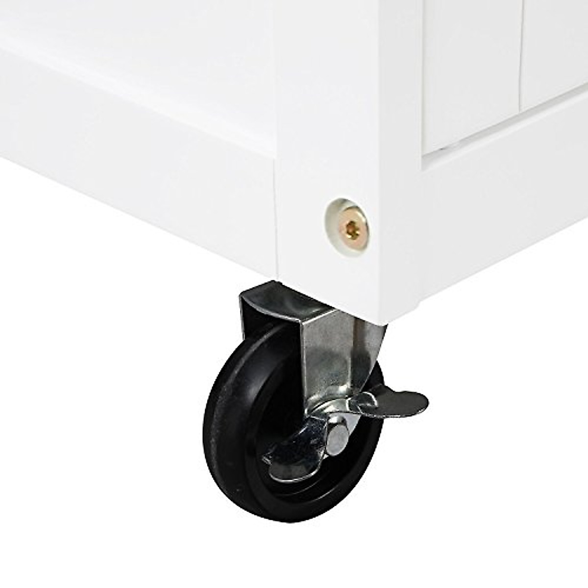 Kitchen Cart Rolling Island Storage Unit Cabinet Utility Portable Home Microwave Wheels Butcher Wood Top Drawer Shelf