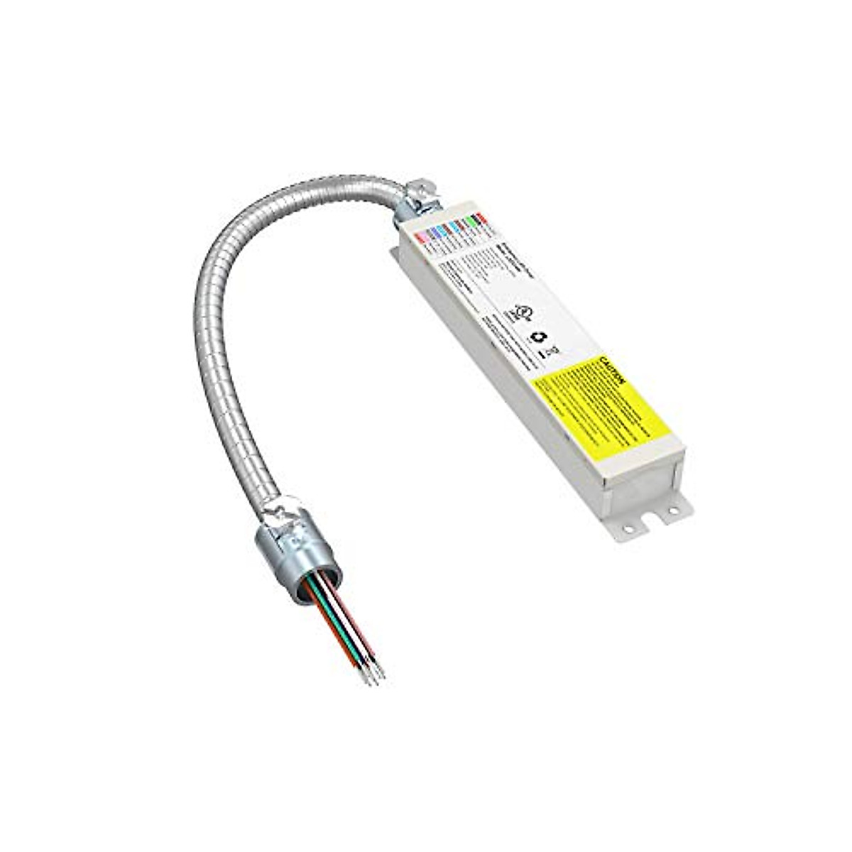 OSTEK 20W 150-200VDC LED Light Emergency Backup Battery, Rechargeable LED Emergency Driver for Dimmable 10-120W LED Light with External Driver, Emergency Time 90 Min (1 Pack)