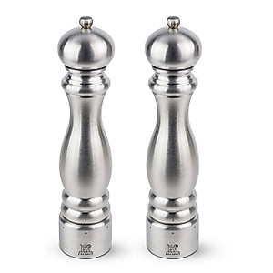 Peugeot Paris Chef u'Select Stainless Steel 12" Pepper & Salt Mill Set