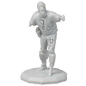 Fantasy Zombie Mini Figures – 8 Unpainted Unique Designs – 1" Hex-Sized, Compatible with DND, Pathfinder & Tabletop RPGs – Realistic, Sculpts for Spooky Games & Campaigns, House Party, Gift