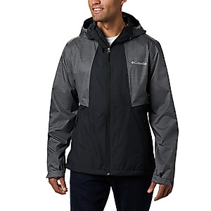 Columbia Men's Inner Limits II Jacket, Black/Graphite Heather, Large