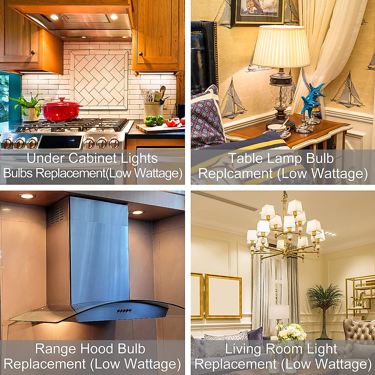 Jaenmsa G4 Light Bulbs 20W, 12 Pack Crystal Clear Halogen Bulb 2 Pin, 12 Volt 20 Watt JC T3 Bi-pin Capsule Xenon Bulb, Dimmable 2700K Warm, 2 Prong G4 Base for Landscape/Desk Lamp, Chandelier