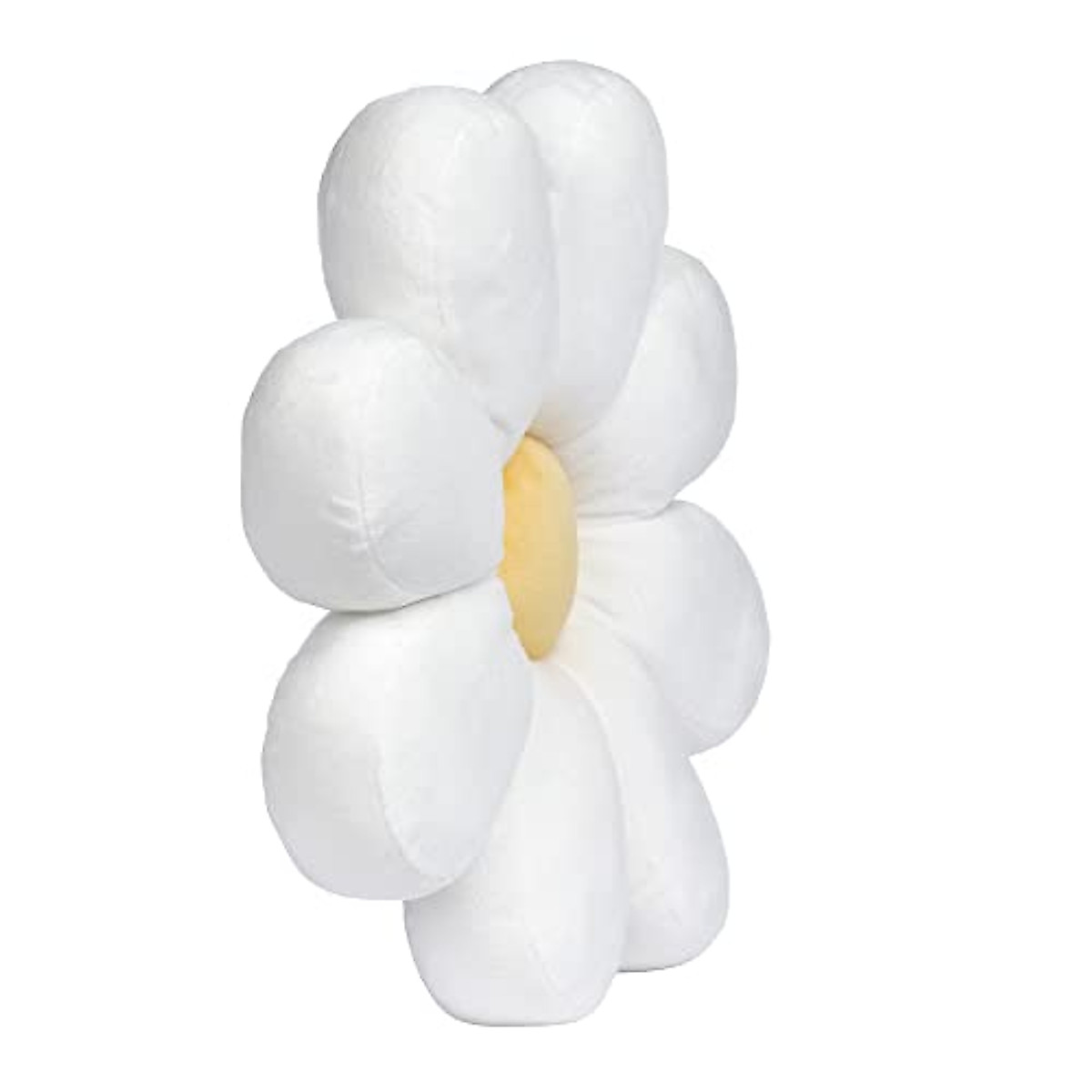 Lambs & Ivy Sweet Daisy White Flower Decorative Pillow Plush Stuffed Toy