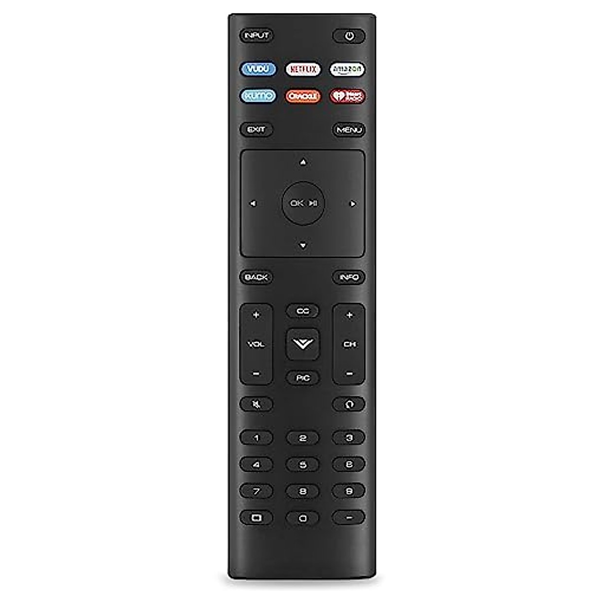 XRT136 Replace Remote Control fit for VIZIO Smart TV D50x-G9 D65x-G4 D55x-G1 D40f-G9 D43f-F1 D70-F3 V505-G9 D32h-F1 D24h-G9 E70-F3 D43-F1 V705-G3 P75-F1 D55x-G1 V405-G9 E75-F2 D32f-F1 D24f-F1