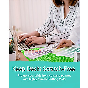 G+ Self-Healing Reversible Cutting Mat A1 (23”x 35”) Non-Slip, Durable, Scratch-Resistant Cutting Board for Arts, Crafts, Sewing, and Quilt Making - Perfect for Artists, Hobbyists, and Entrepreneurs