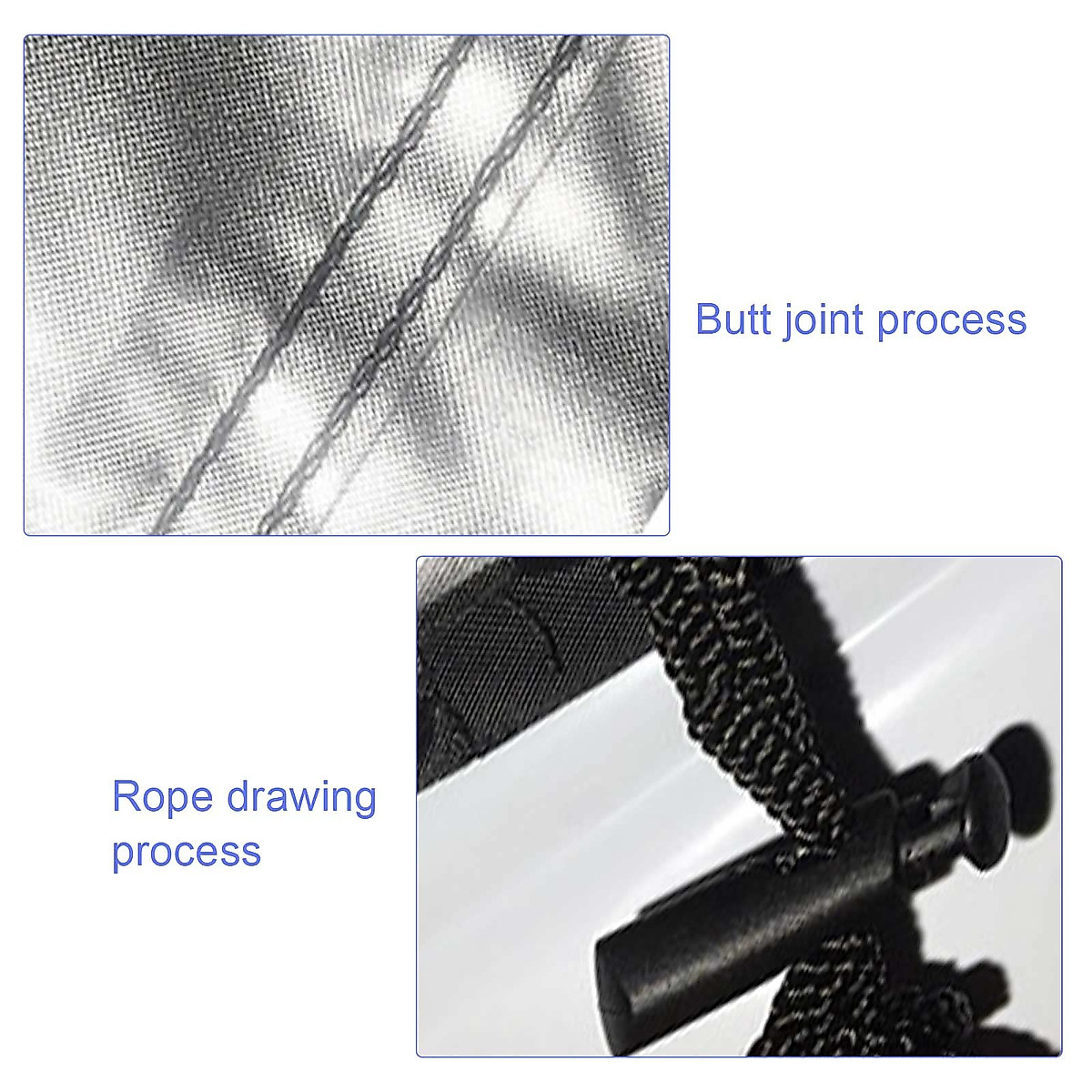 SaferCCTV Snow Blower Cover, Fabric Waterproof Snow Thrower Cover Dust Snow Proof Thower, Outdoor Protection Universal for Electric 2 Stage Snow 47" x 32" x 40", Black