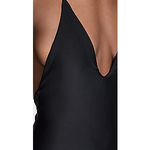 JADE Swim Women's All in One Piece, Black, M