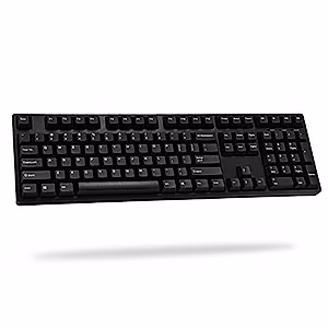 ikbc CD108 V2 Mechanical Keyboard, Cherry MX Silent Red Switch, Full Size with Mistel PBT Keycaps, Windows/Mac