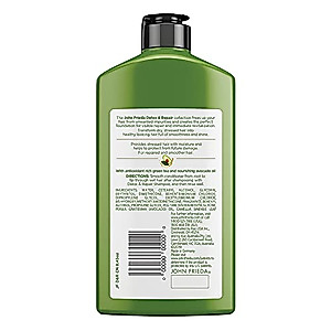 John Frieda Detox and Repair Conditioner, 8.45 Ounce Conditioner with Nourishing Avocado Oil and Green Tea